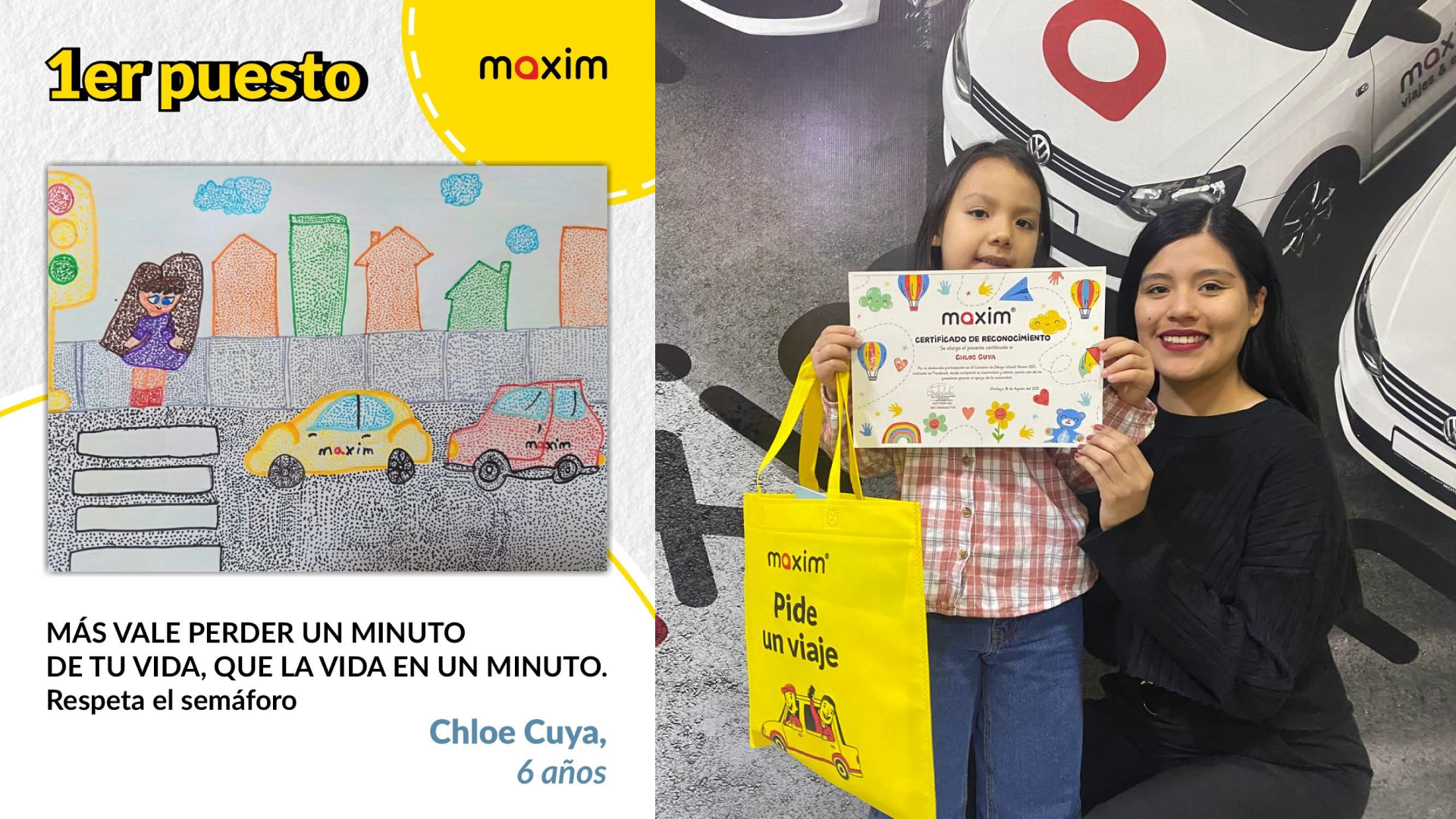 Concurso de dibujo de Maxim destacó el talento infantil y el compromiso ...